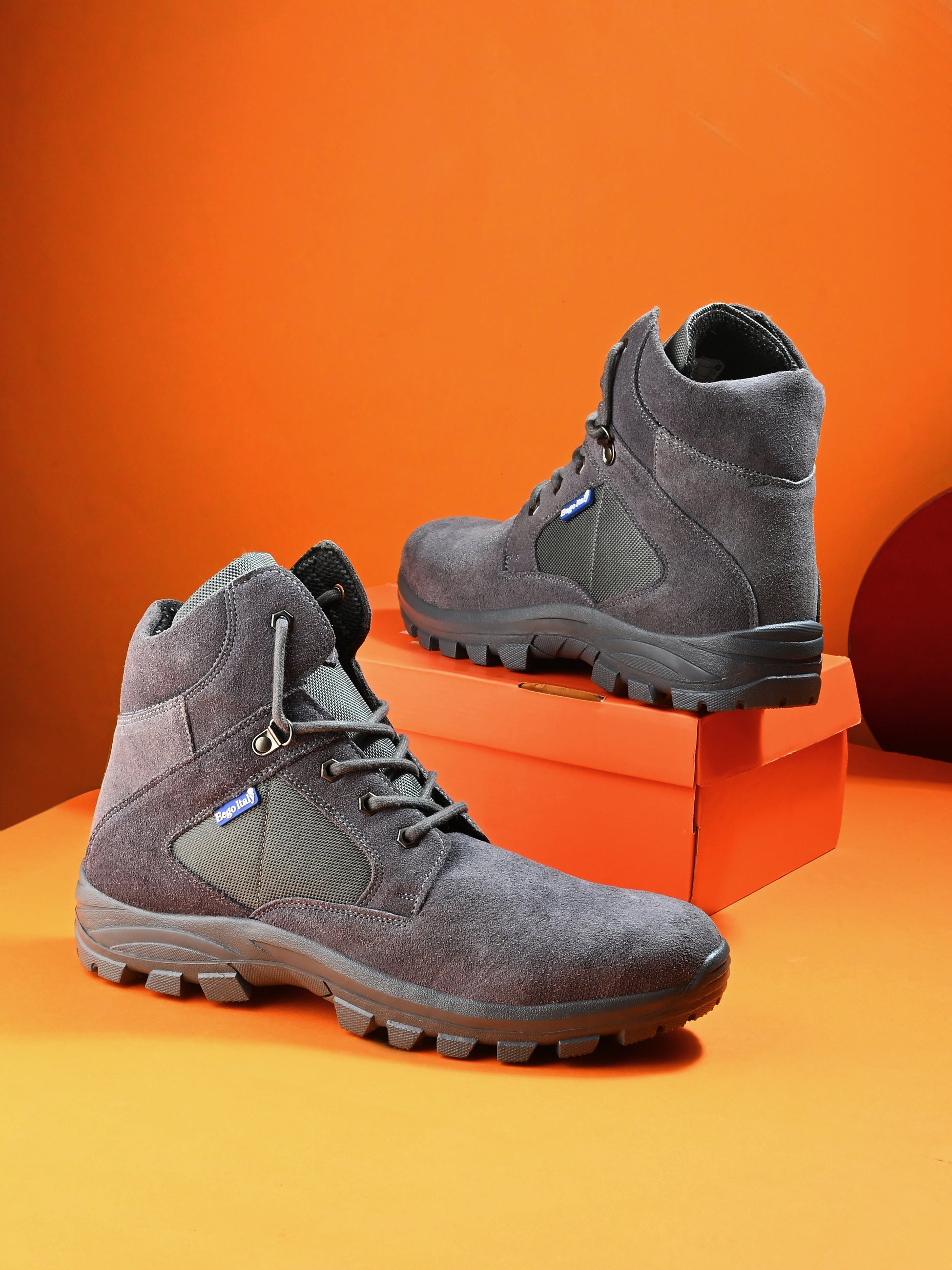 Eego Italy Genuine Leather TROOP2 Aerolite 7.0 Military & Tactical Boo