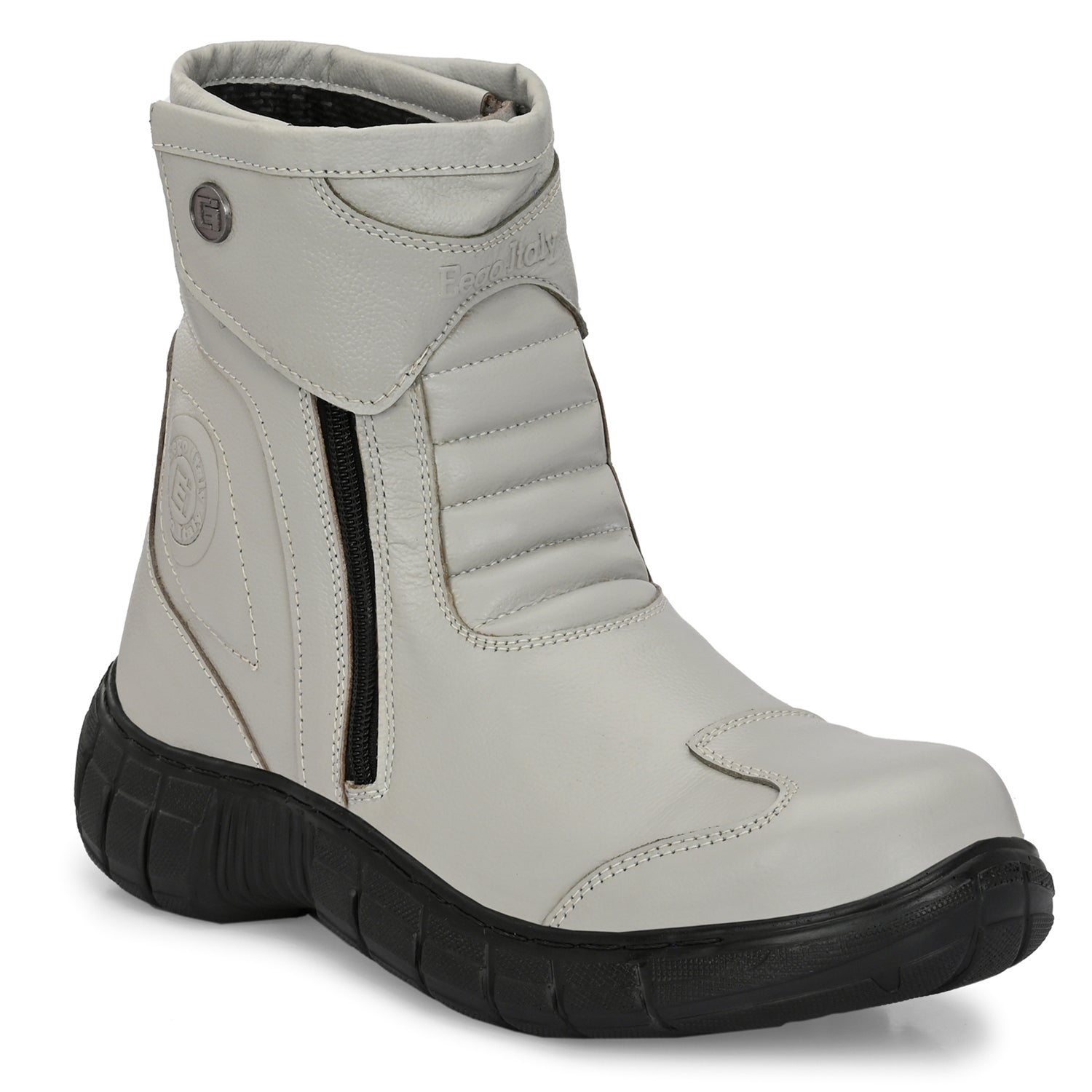 Eego Italy Rider-1 Mid-Rise Touring Boots - White