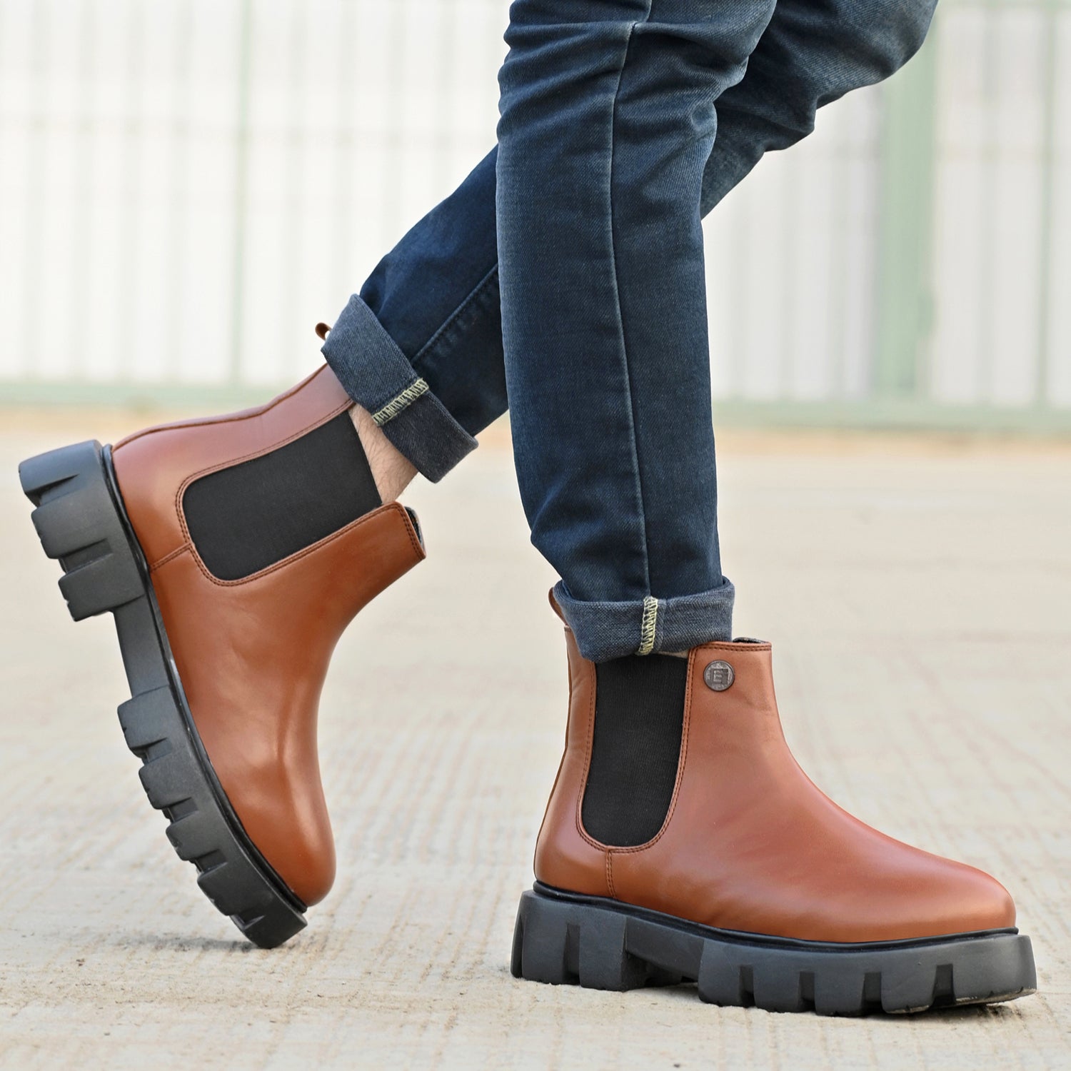 Eego Italy Chunky Chelsea Boots