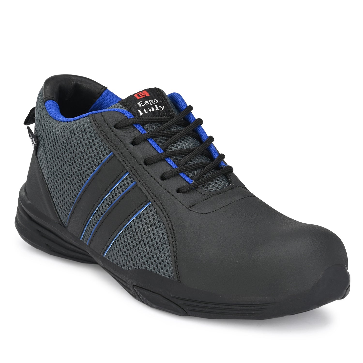 Eego Italy Genuine Leather Light Weight Composite Toe Safety Shoes