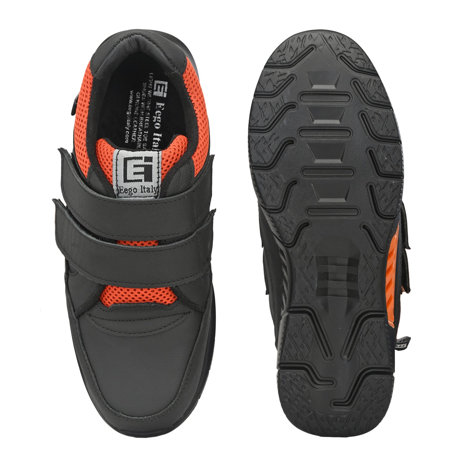 Compass Steel Toe Genuine Leather Padded Safety Shoes – Eego Italy