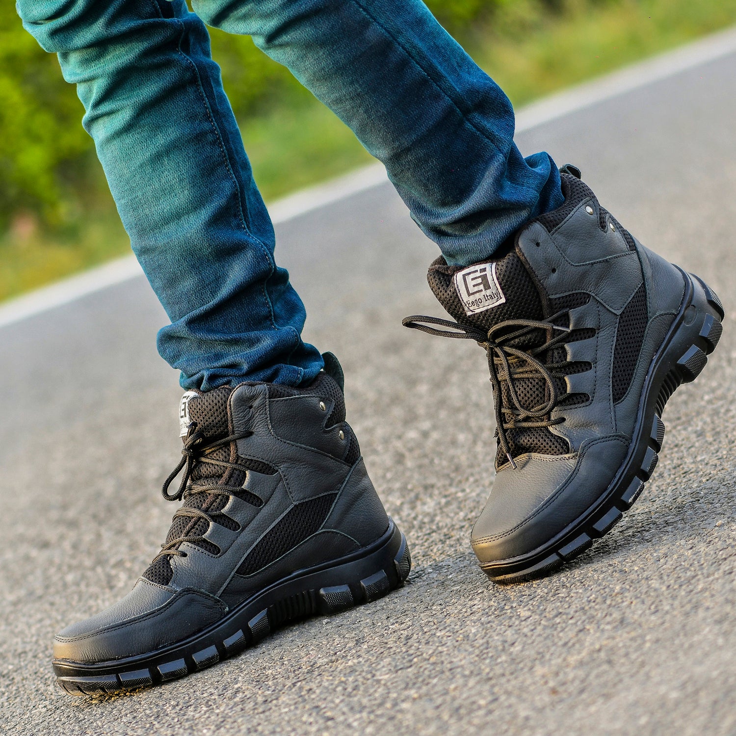 Eego Italy Safety Shoes, Sandals, Sneakers, Boots Chelsea Boots.